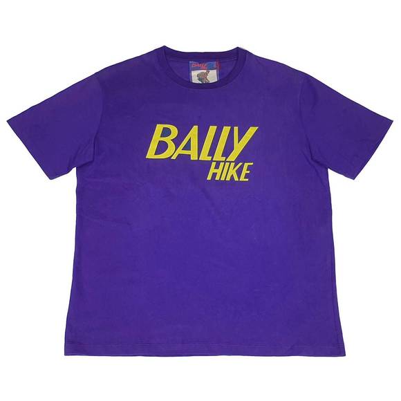 Bally | Shirts | New Bally Mens Hike Logo Graphic Tshirt In Admiral ...